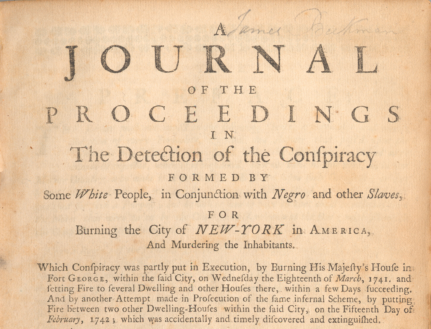 Race-Based Slavery in the Colonies