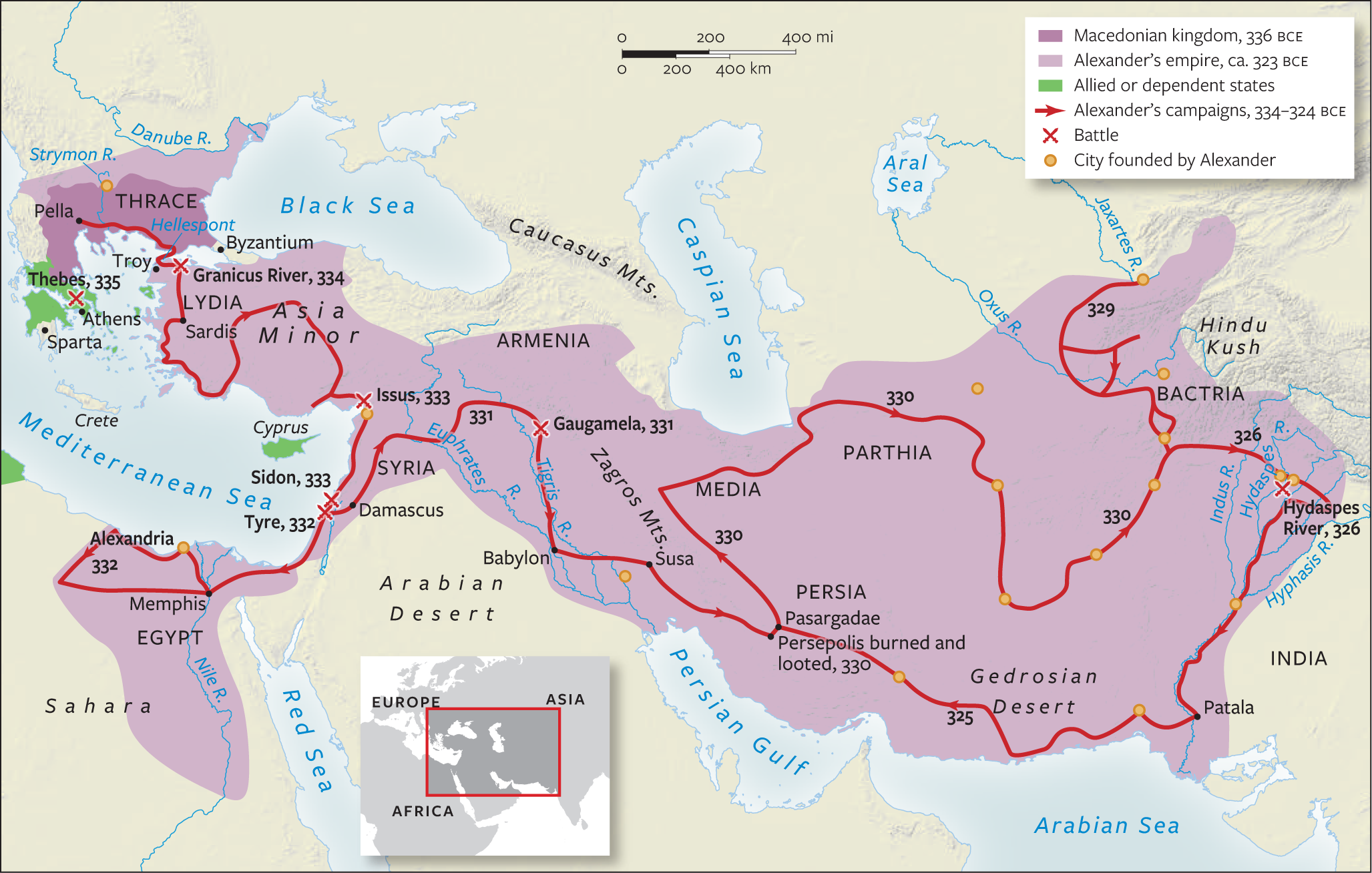 Greece Under Alexander The Great