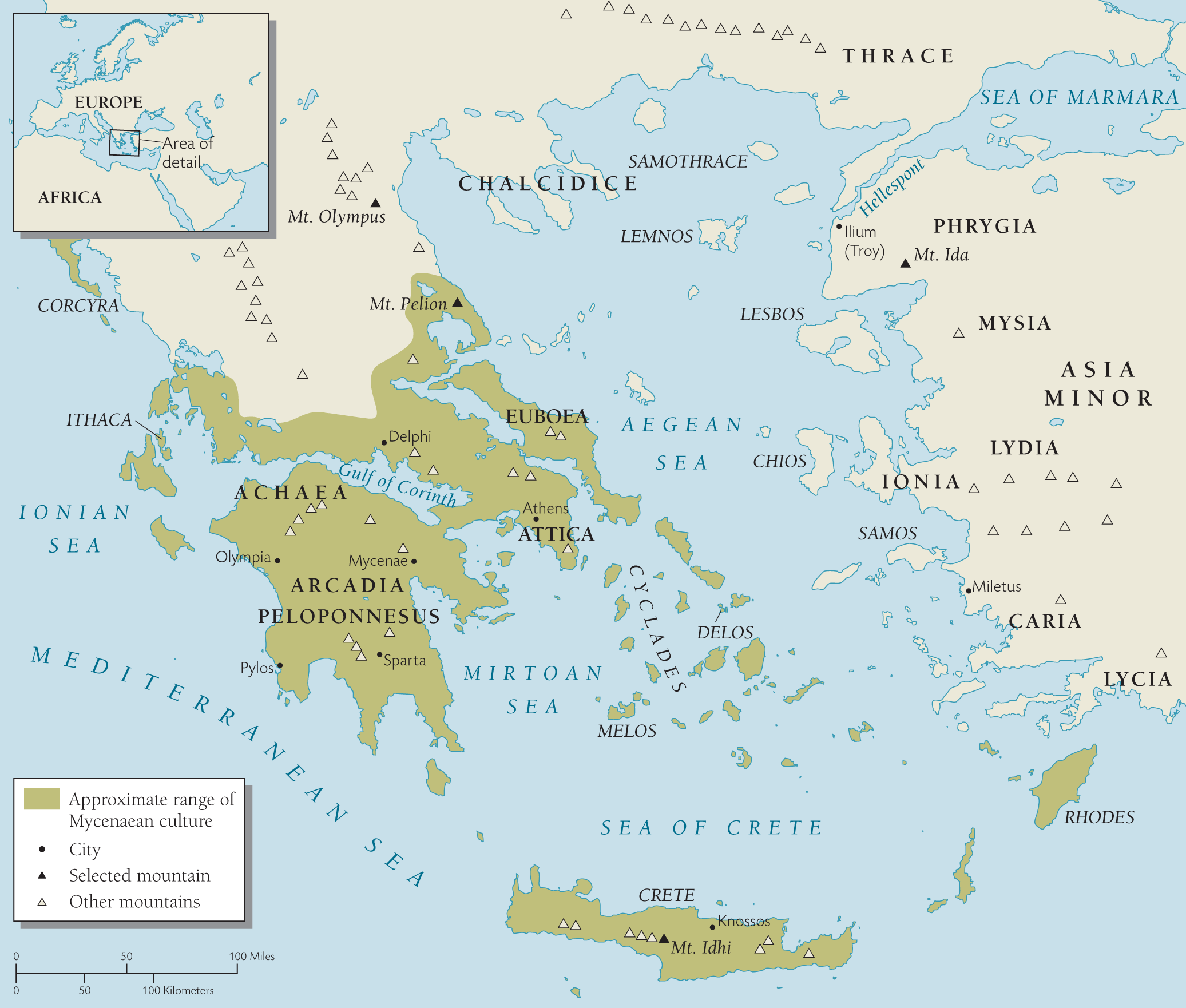 Aegean Civilization: Minoan Crete, Mycenaean Greece