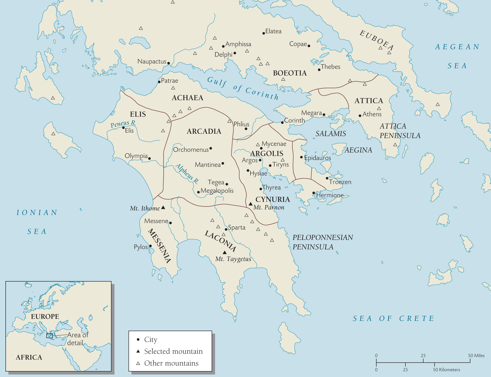 Portraits of Three Poleis