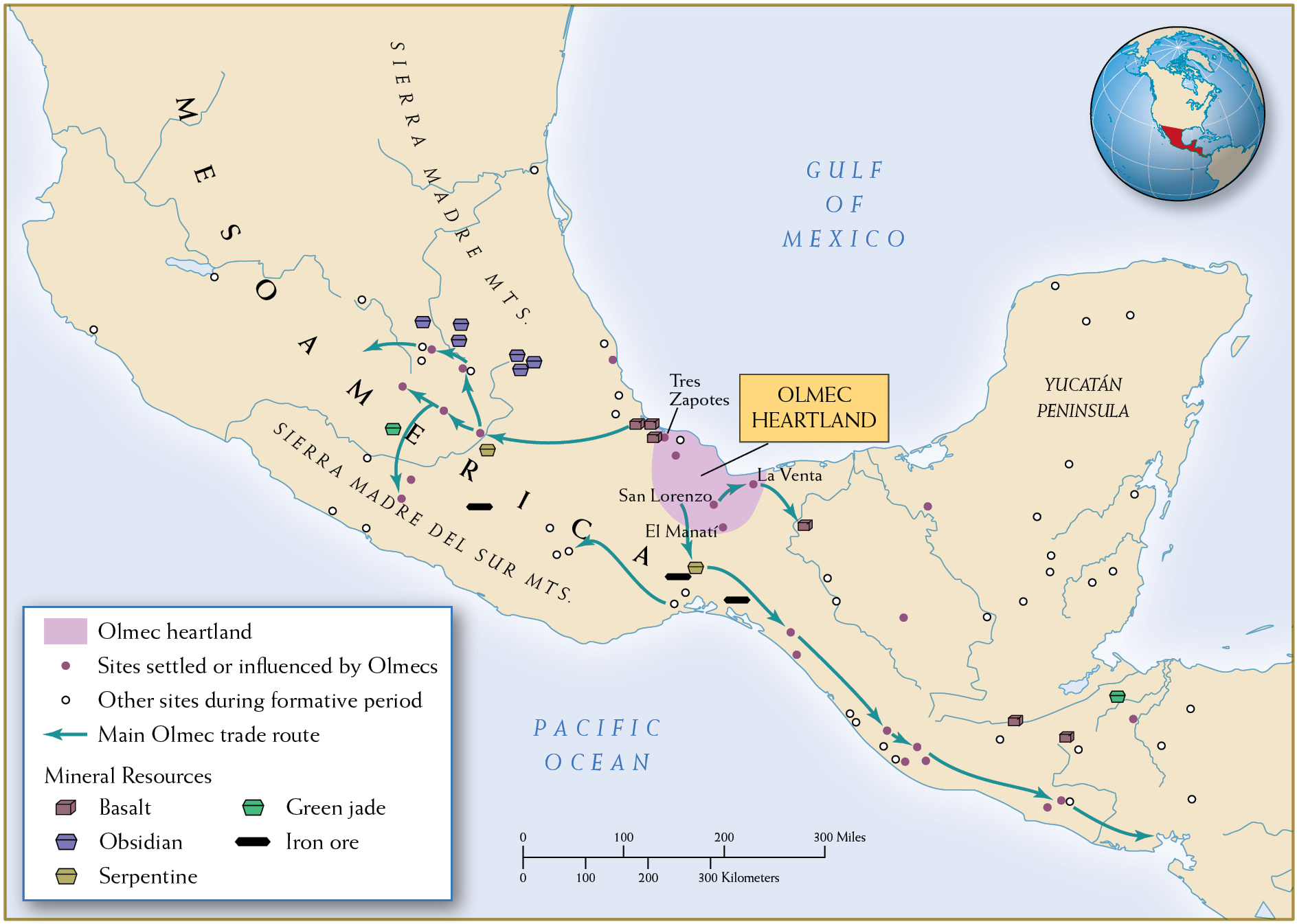 Toltec Territory Map