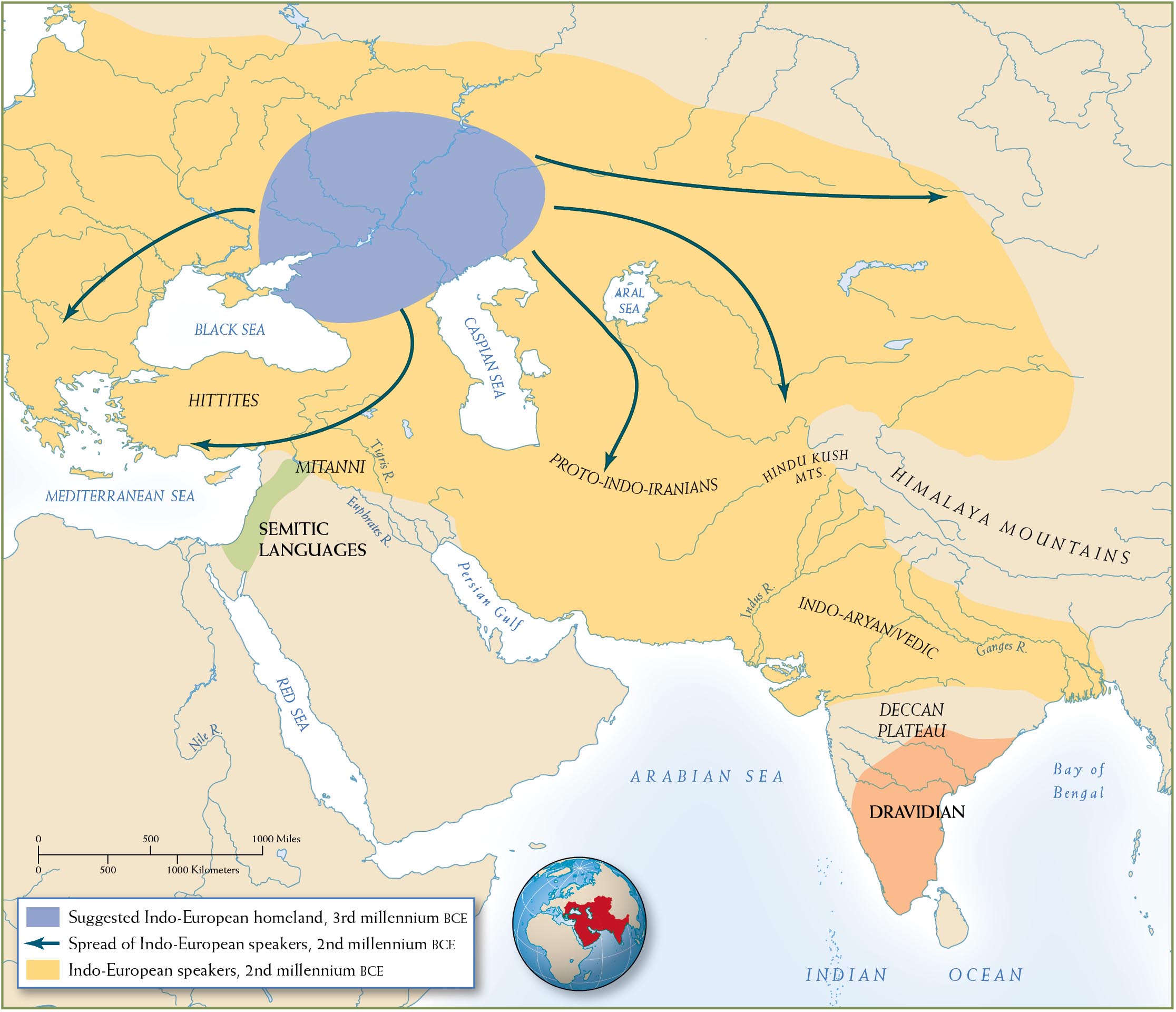 Ancient Aryans Migration