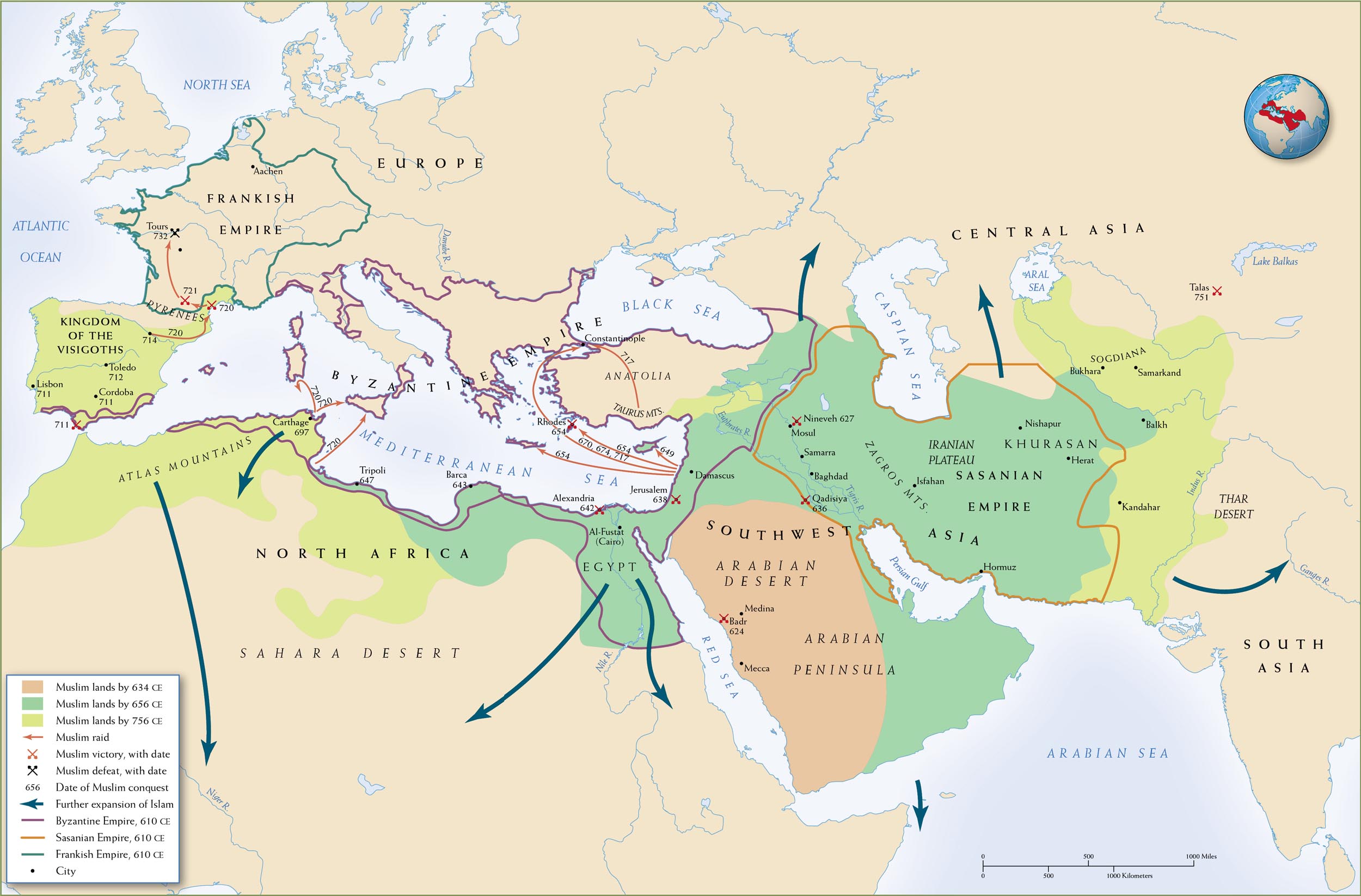 The Origins and Spread of Islam