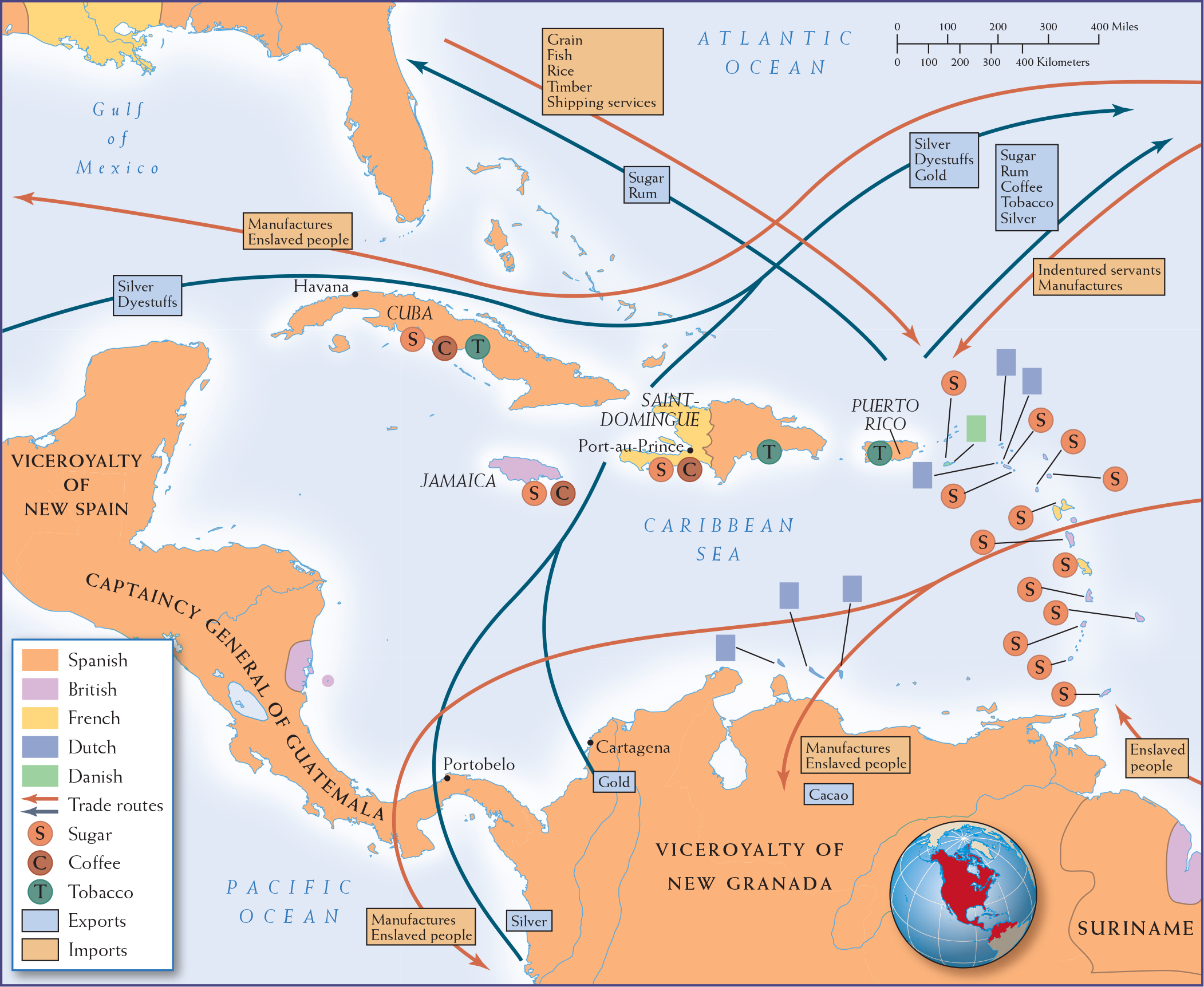 Atlantic Slave Trade Map
