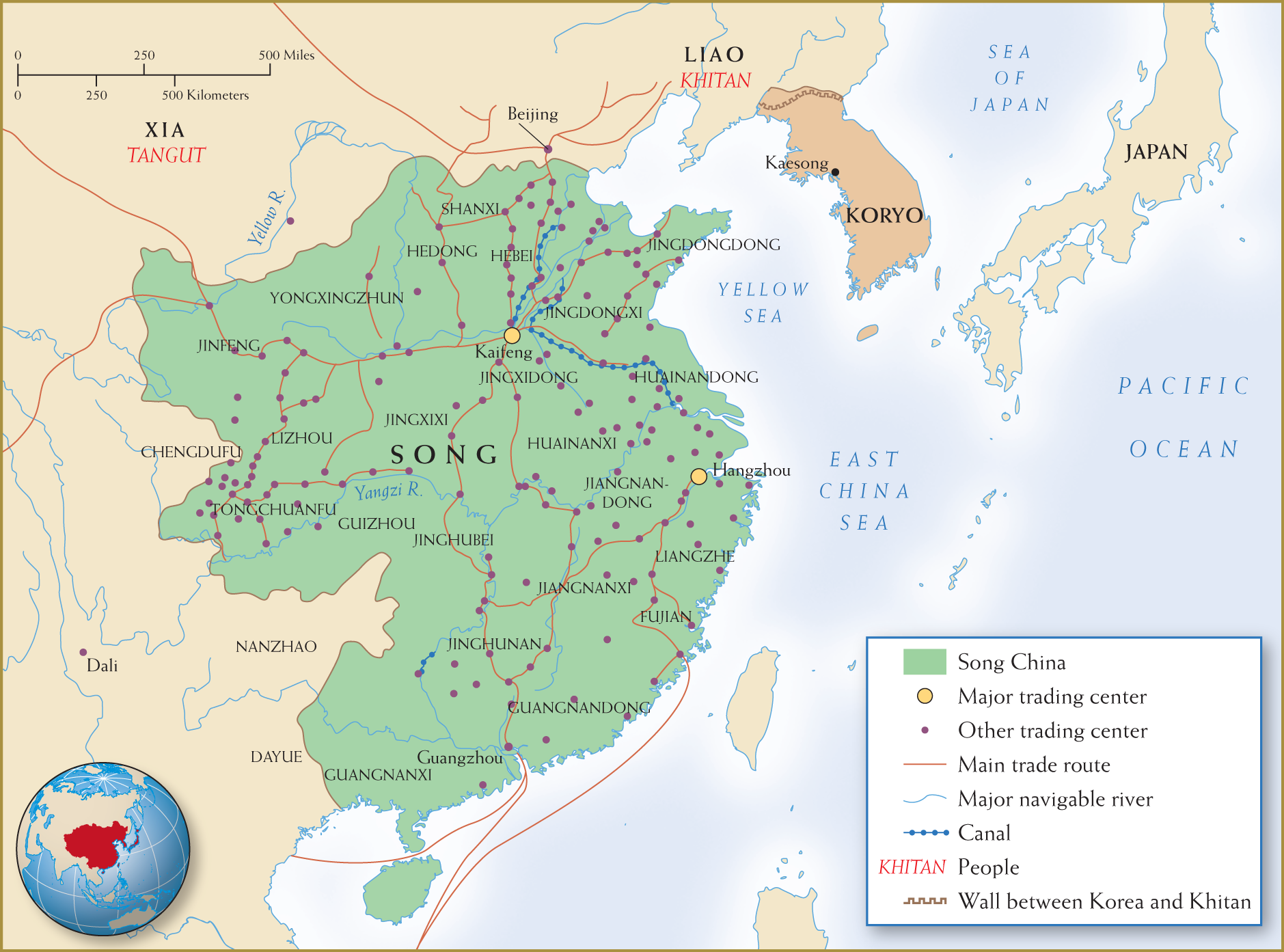 Song Dynasty Map