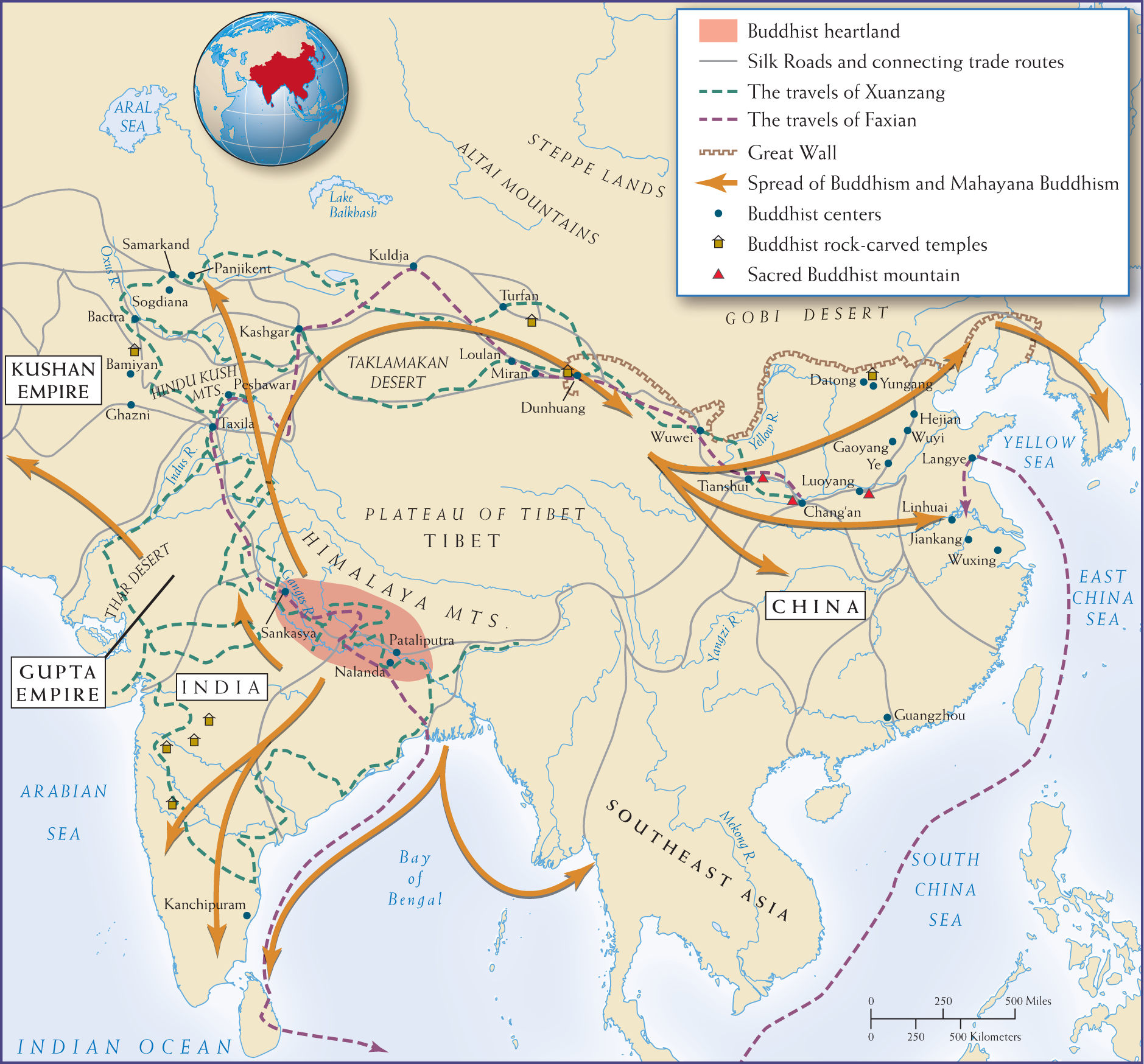 Buddhism Diffusion Map
